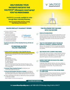 Training and resources | VALTOCO® (diazepam nasal spray) CIV